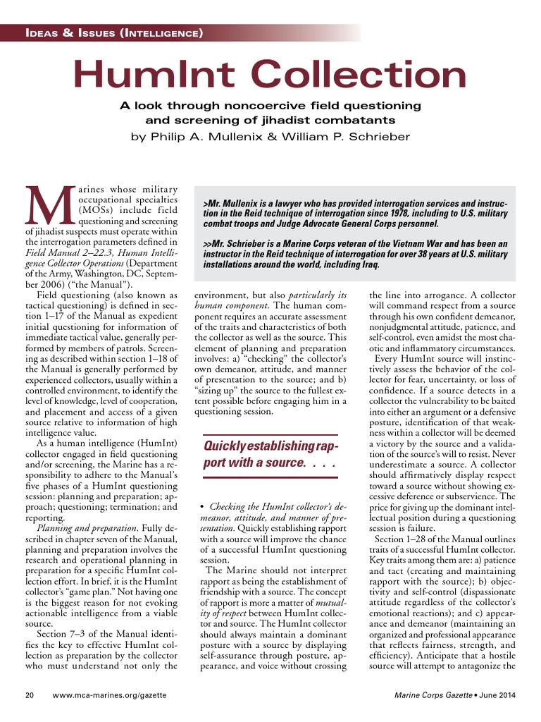 HumInt Collection | PDF | Religion And Belief | Crime Thriller