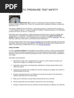 Hydrotesting Checklist | PDF | Business