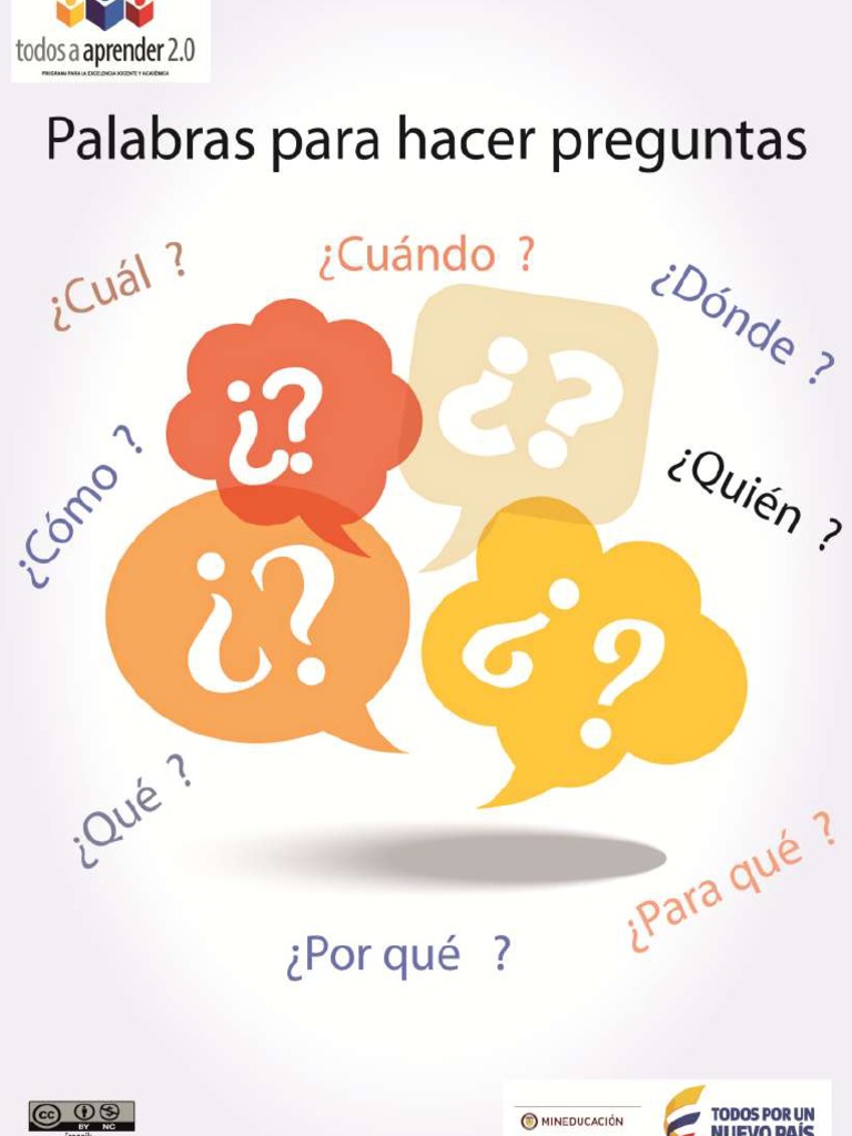 Palabras para Hacer Preguntas | PDF