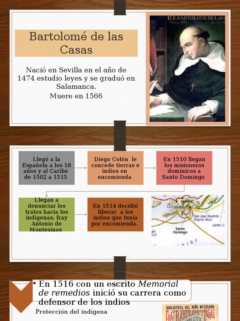 Biografía de Bartolomé de las Casas | PDF