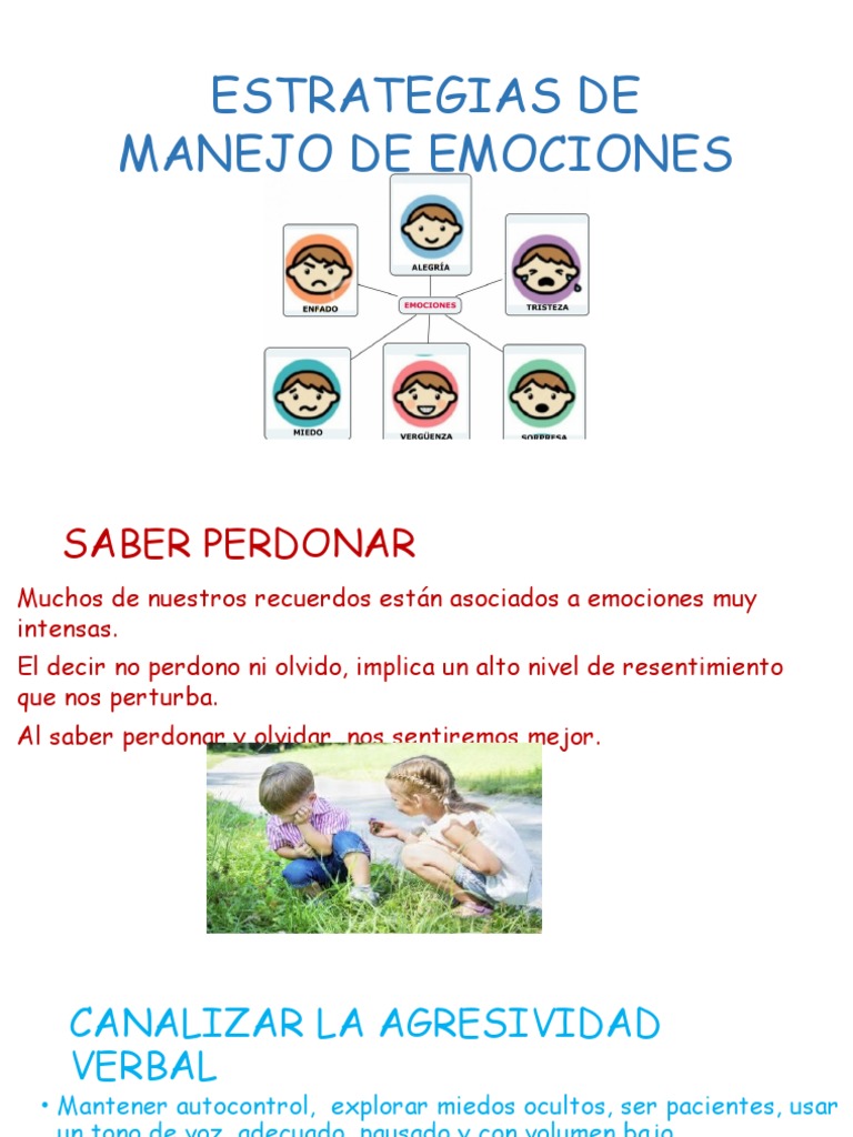 Estrategias de Manejo de Emociones | Las emociones | Autosuperación ...