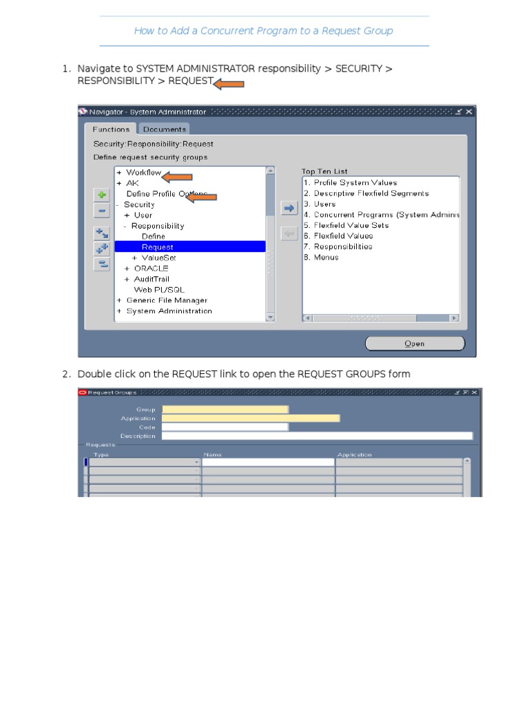 How To Add A Concurrent Program To A Request Group Pdf