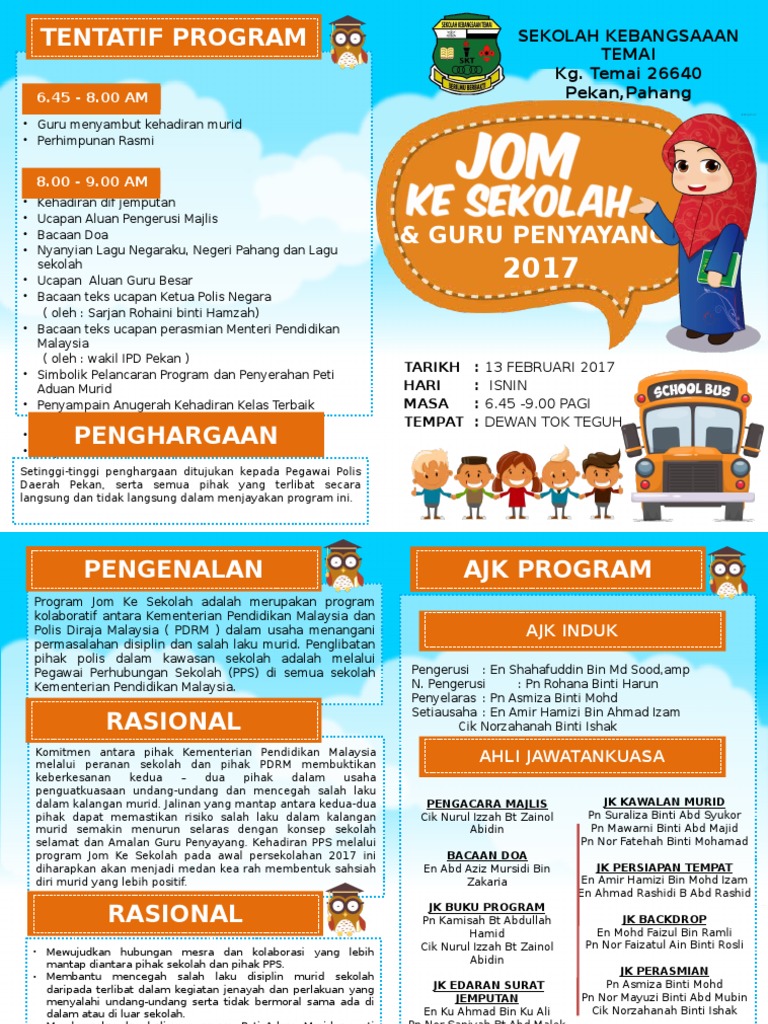 Buku Program Jom Ke Sekolah | PDF
