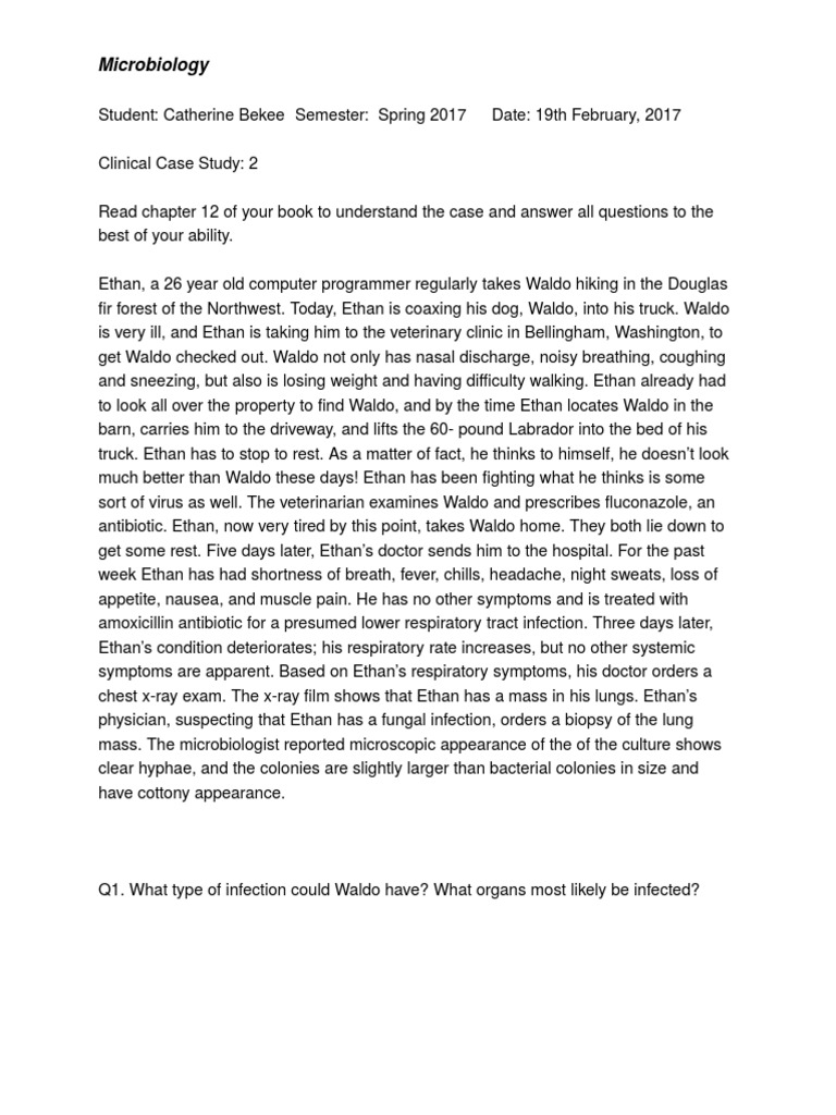 Microbiology- case study 2 (1).doc