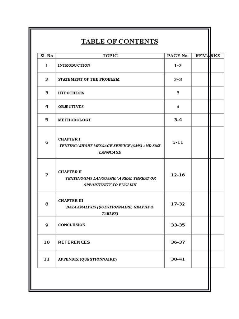 B.Ed 4th Semester Project Contents | PDF