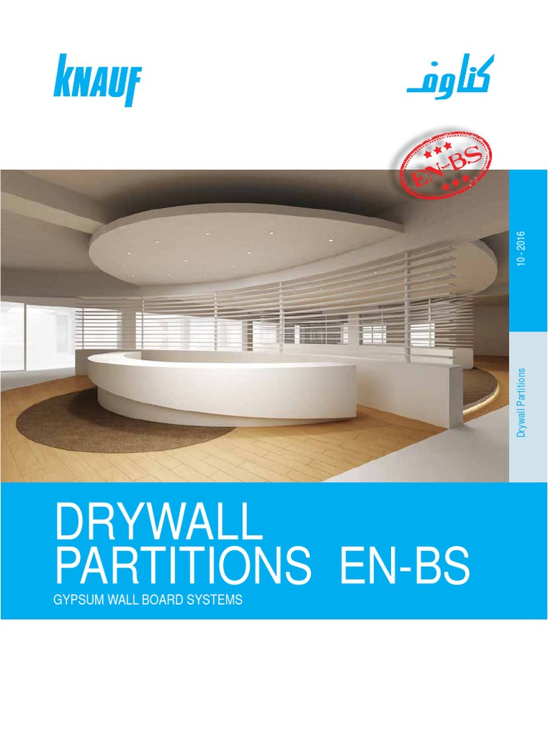 Knauf ENBS Partition Manual | PDF | Drywall | Art Media