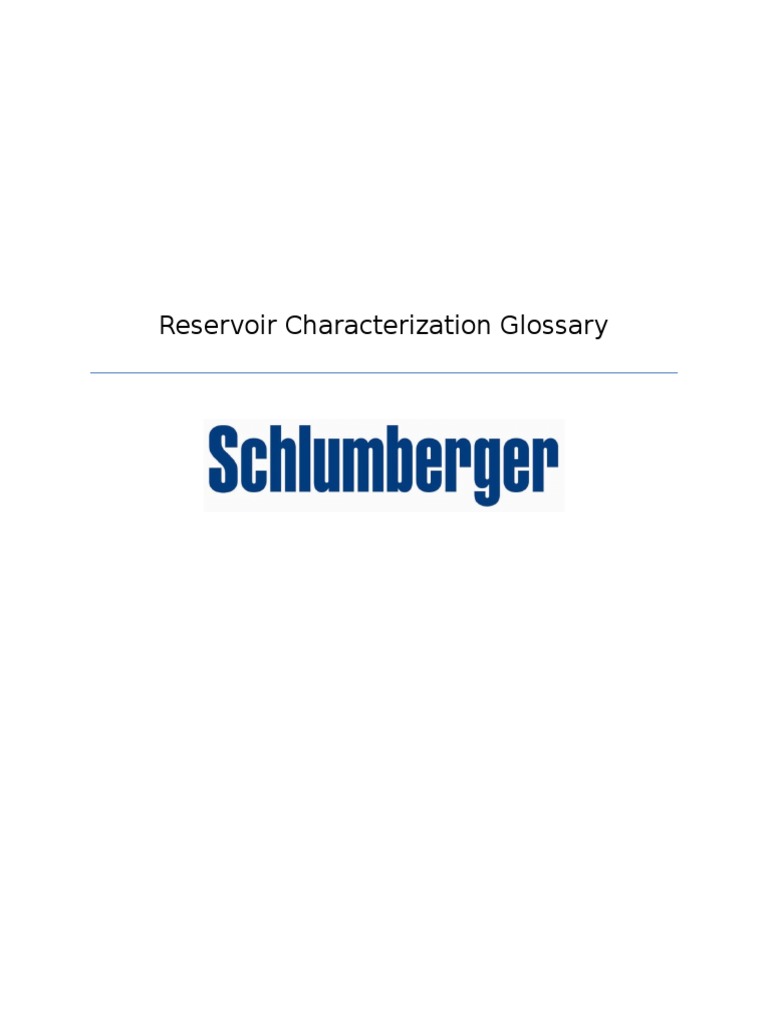 Reservoir Characterization Glossary | PDF | Computer Simulation ...