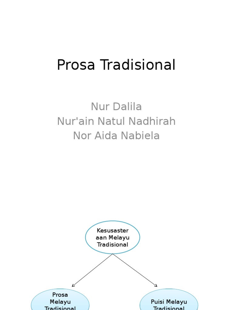 Prosa Tradisional | PDF