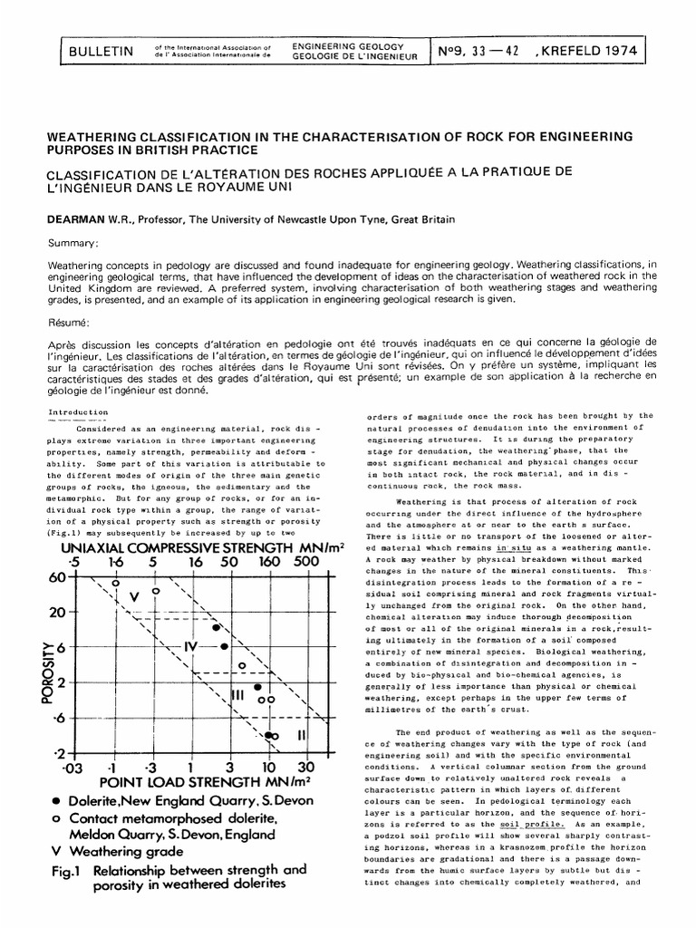 Dearman1974-Weathering Classification in The Characterisation of Rock ...
