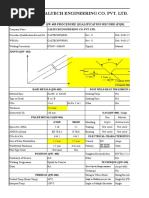 WPS and PQR of GMAW | PDF | Construction | Welding