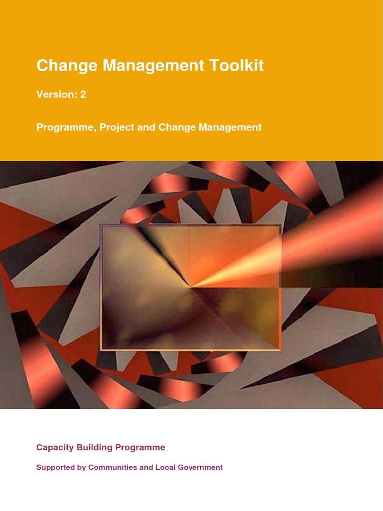 Change Management Toolkit: Capacity Building Programme | PDF | Capacity ...
