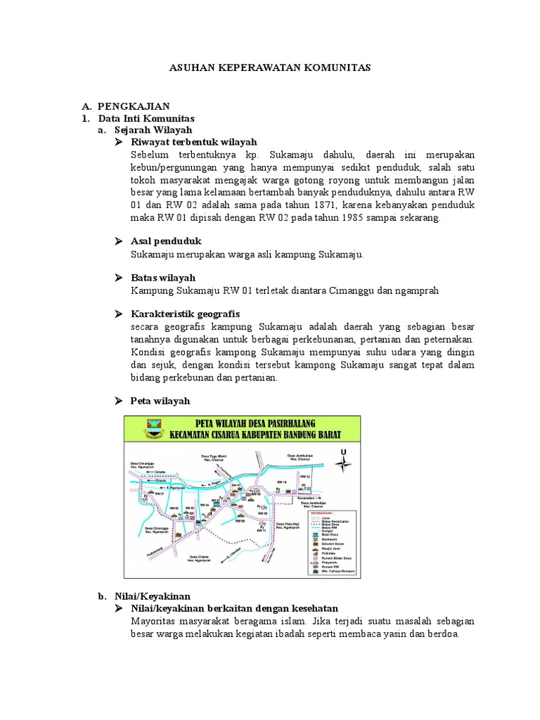 Asuhan Keperawatan Komunitas | PDF | Gaya Hidup