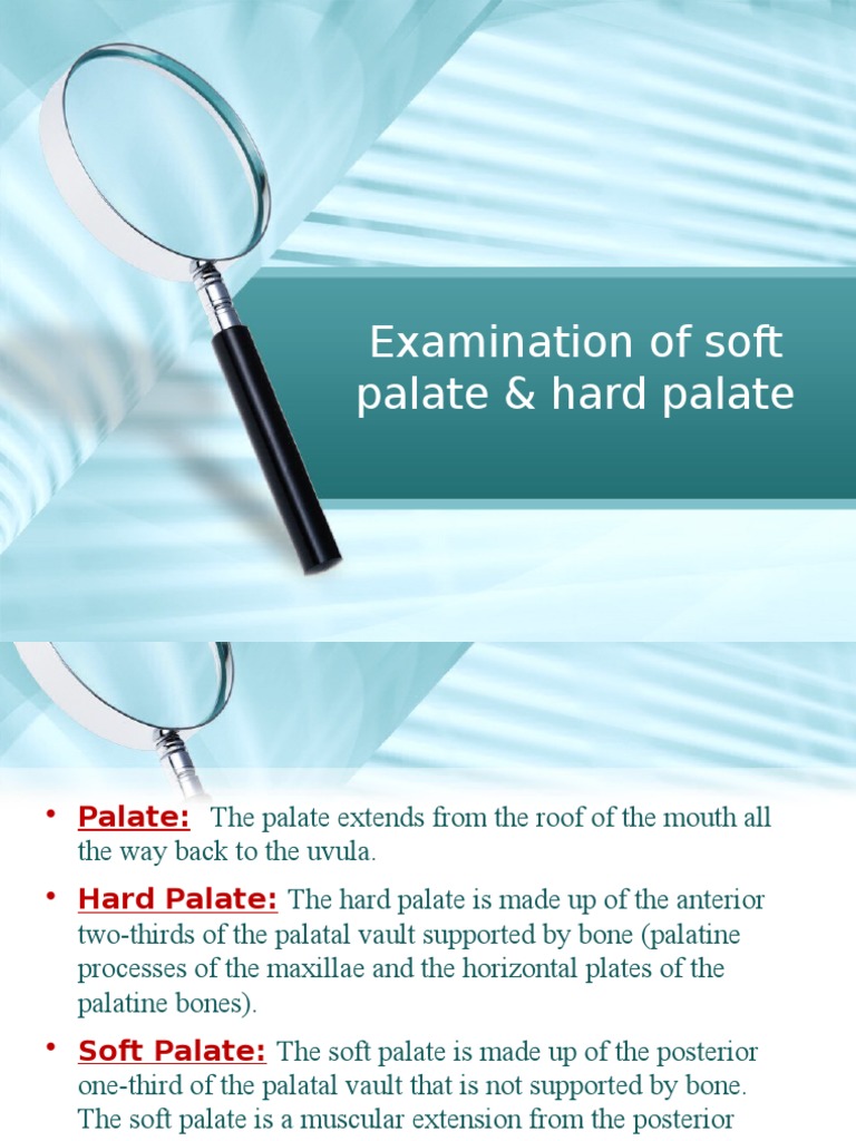 Examination of Soft Palate & Hard Palate | Adenoma | Mouth