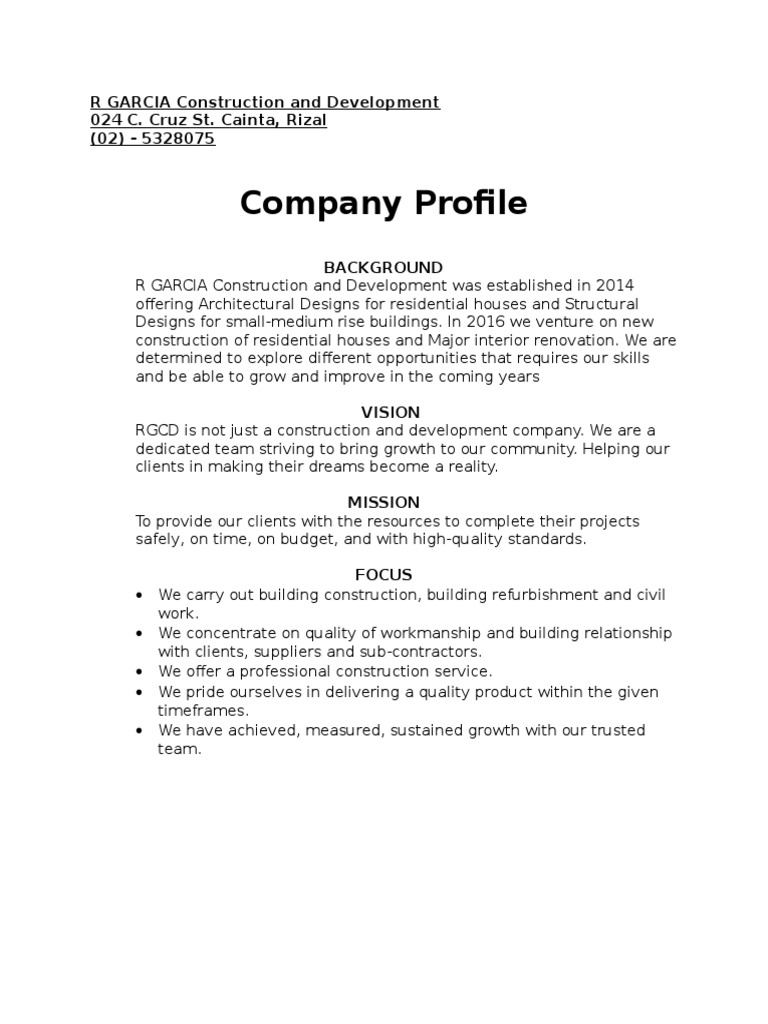 Company Profile | PDF