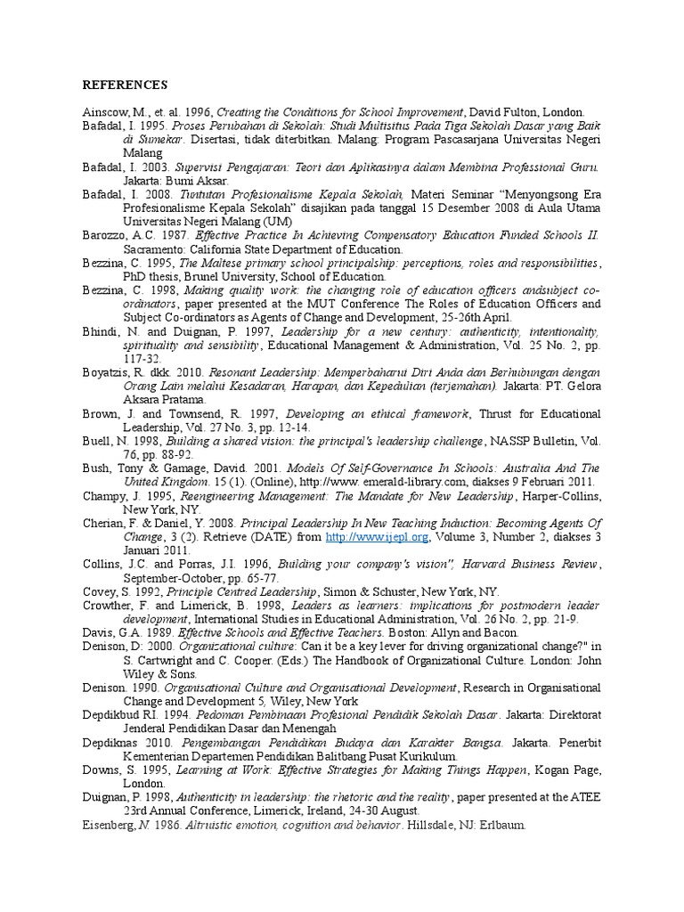 References: Eisenberg, N. 1986. Altruistic Emotion, Cognition and ...