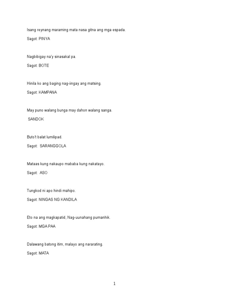 Isang Reynang Maraming Mata Nasa Gitna Ang Mga Espada | PDF