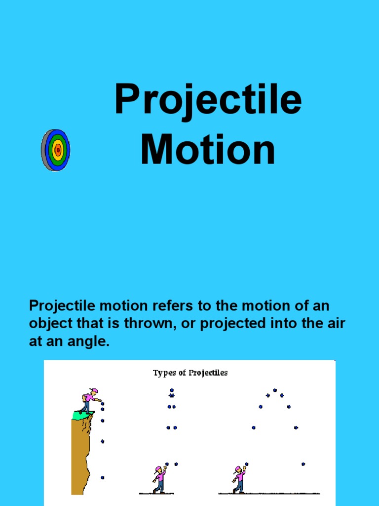 Projectile Motion | PDF