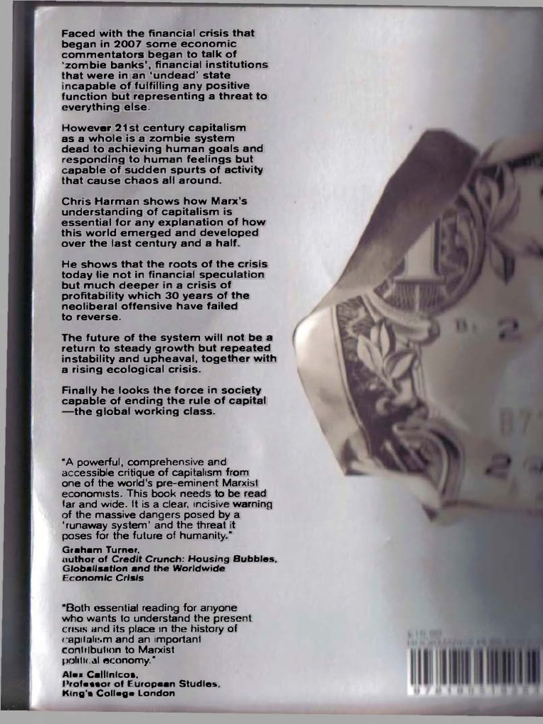 Zombie Capitalism PDF | PDF