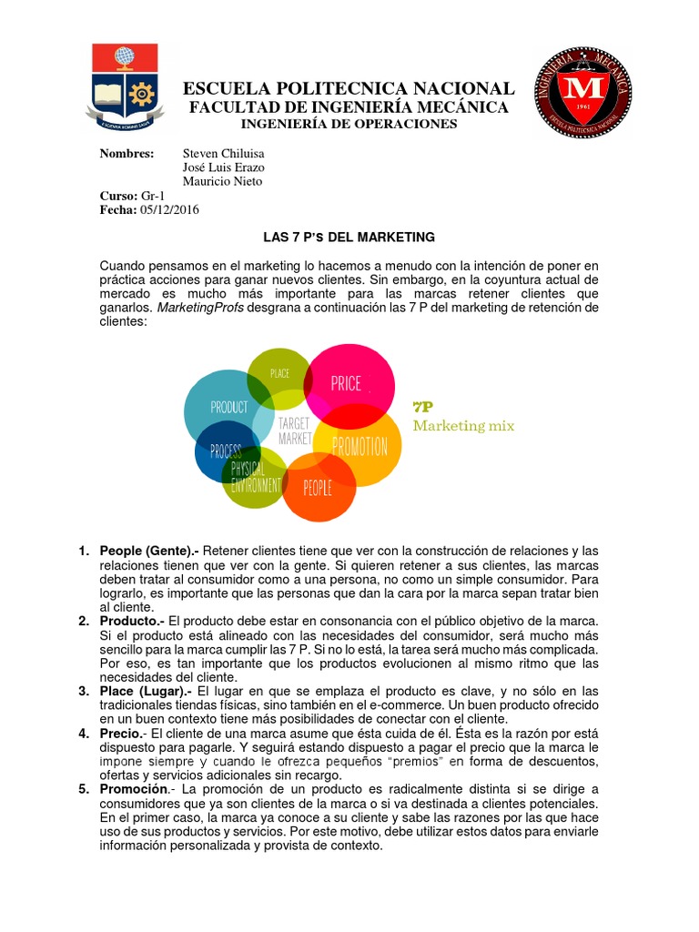 Las 7P | PDF | Marca | Marketing