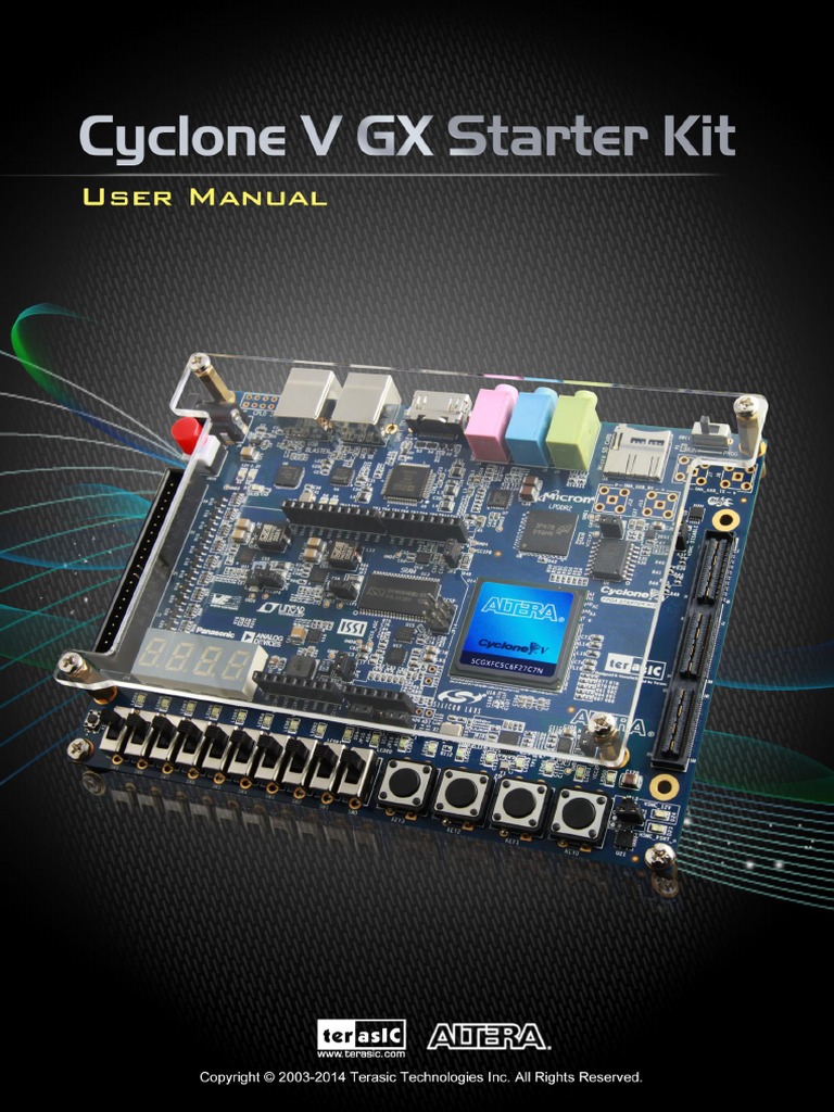 Cyclone V GX Starter Kit User Manual: June 5, 2014 | PDF | Usb | Secure ...