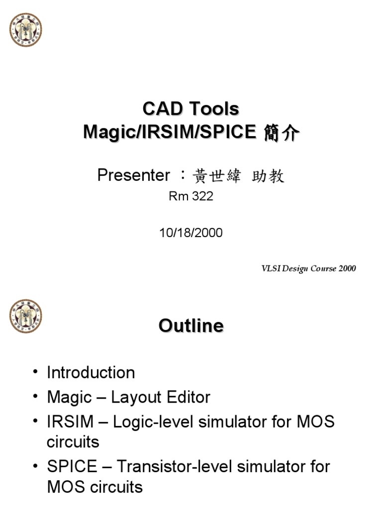 CAD Tools | PDF | Spice | Teaching Mathematics