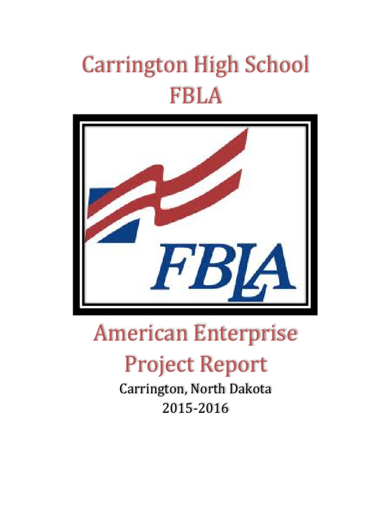 Carrington American Enterprise Project | PDF | Entrepreneurship ...