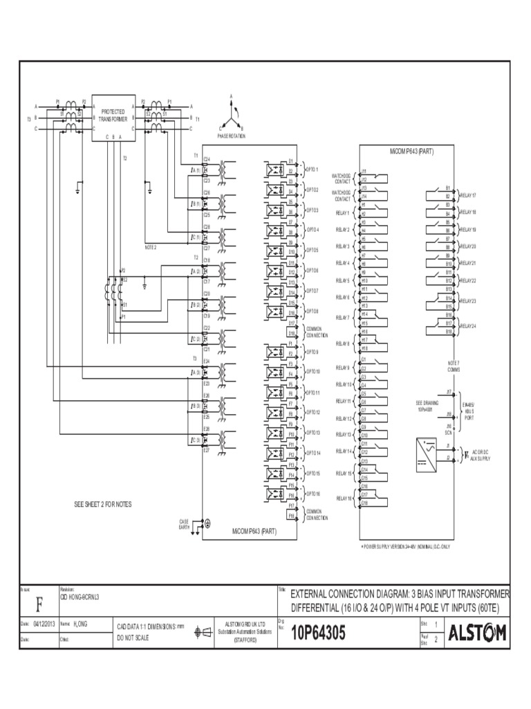 p643 Wiring Diagram