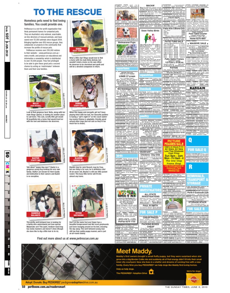 Perth Sunday Times - Week 8 - 6/6/2010 | PDF | Sports | Nature