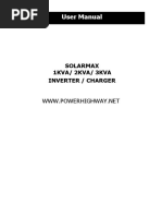 Solaxmax Error Codes | PDF | Power Inverter | Mains Electricity