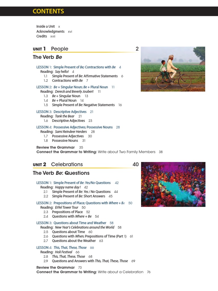 Grammar Explorer 1 Contents PDF | PDF | Question | Adverb