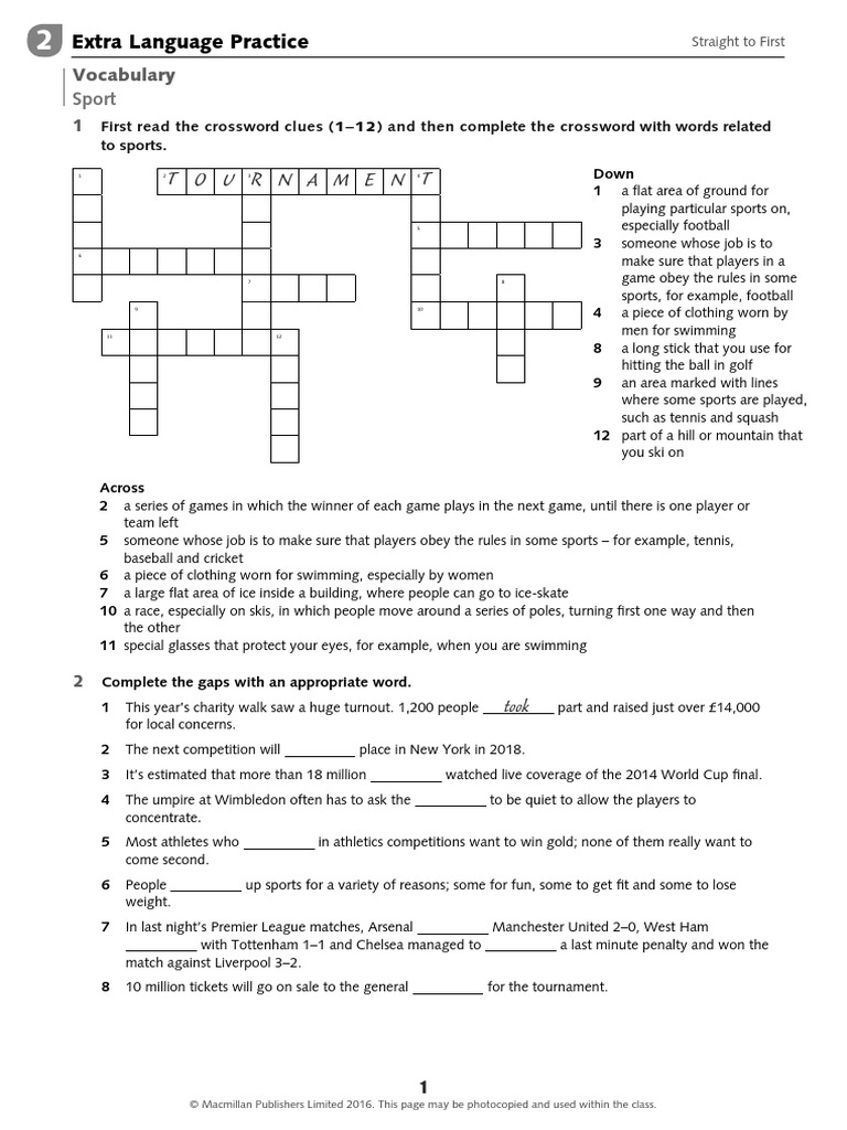 Language Practice Worksheet Unit 2 | PDF