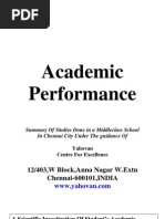 Define Academic Performance