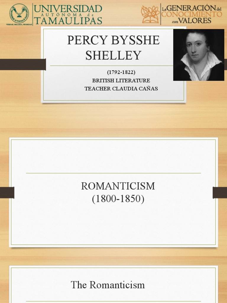 Percy Bysshe Shelley | PDF | Percy Bysshe Shelley | Romanticism