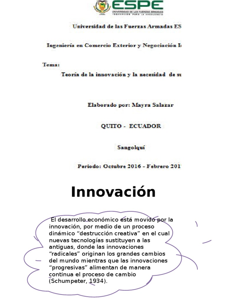 Capitulo 2 Manual De Oslo Pdf Innovación Mercado Economía