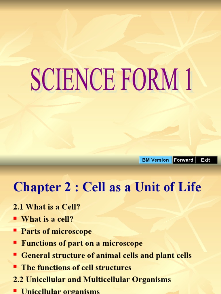 f1 Chapter 2 | PDF | Cell (Biology) | Human Body