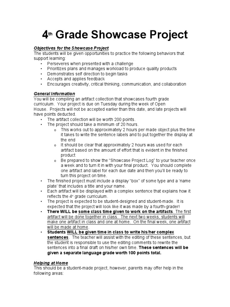 Showcase Guidelines 2017 | PDF | Curriculum | Cognition