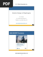 RAM Frame - Analysis With Diaphragms | PDF | Stiffness | Beam (Structure)