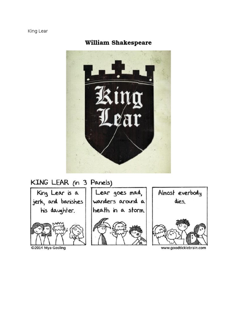 William Shakespeare: King Lear | PDF | King Lear