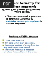 Polarity of Molecules Hand-Out | PDF | Chemical Polarity | Covalent Bond