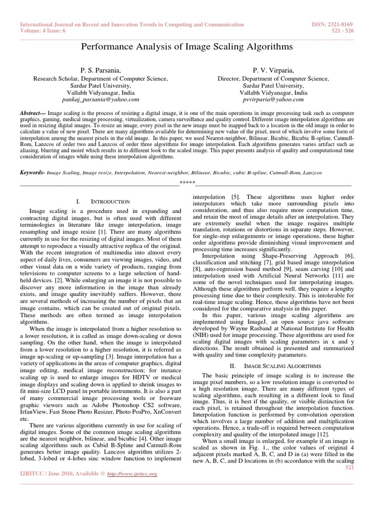 Image Inpainting With Improved Storage Capability Using DCT | PDF | Computer Vision ...