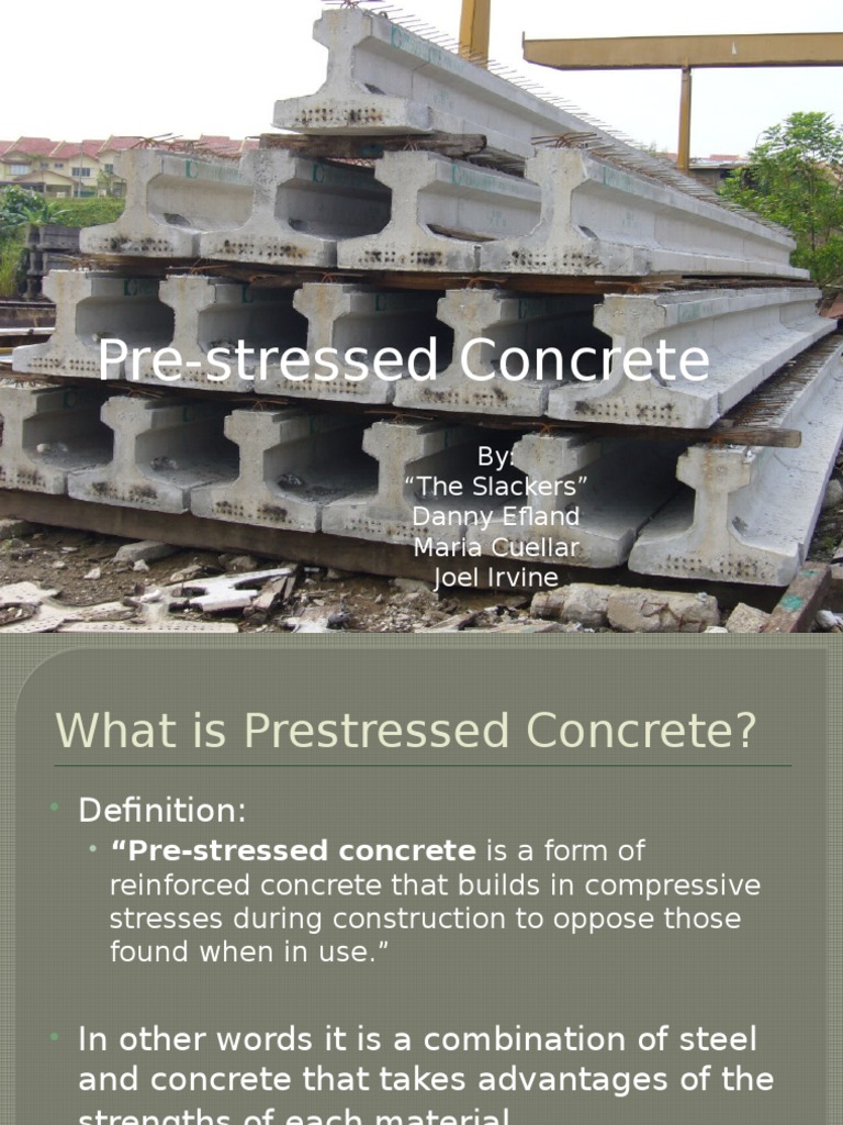 Pre Stressed Concrete | Prestressed Concrete | Concrete
