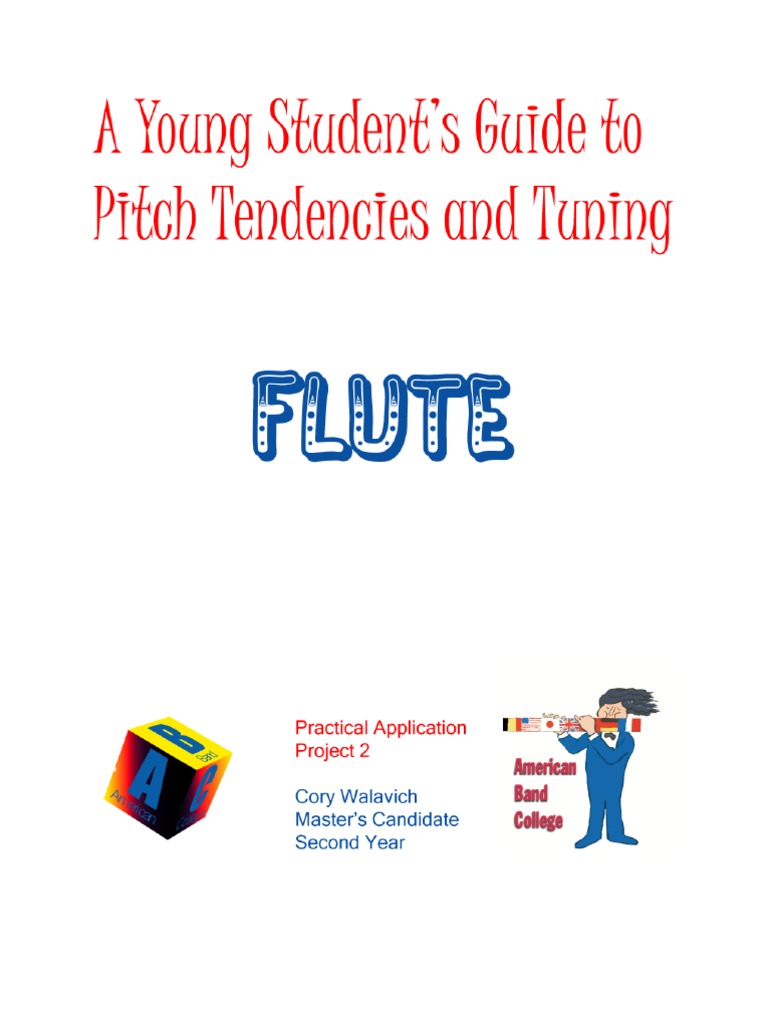 Intonation Workbook For Flute | PDF | Pitch (Music) | Cent (Music)