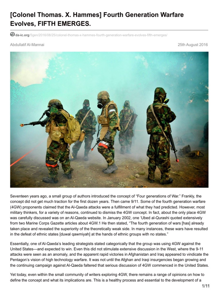 Evolution from 4GW to 5GW Insights | PDF