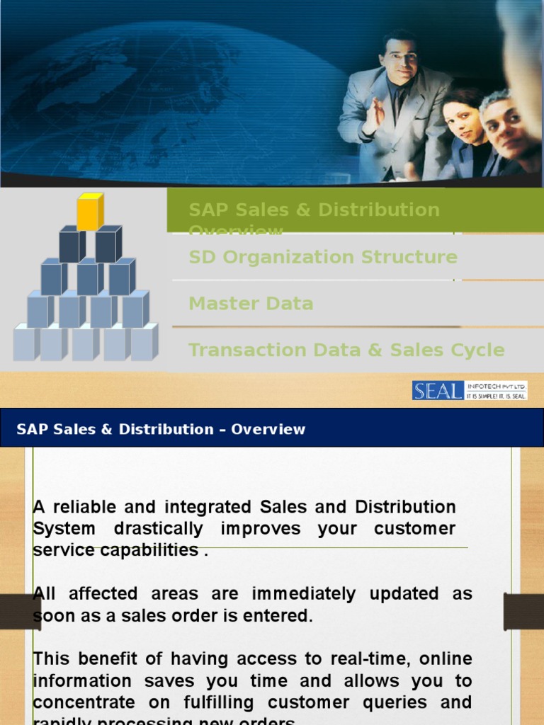 SAP Sales & Distribution: SD Organization Structure | PDF