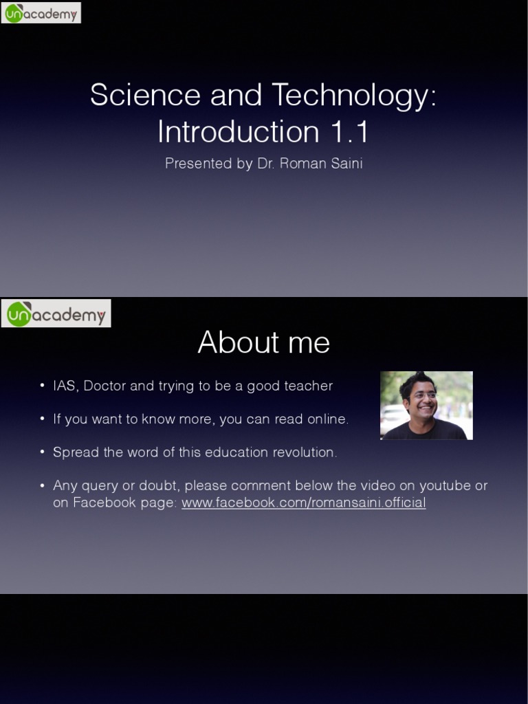 Science and Technology - Introduction | PDF | Reproduction | Science