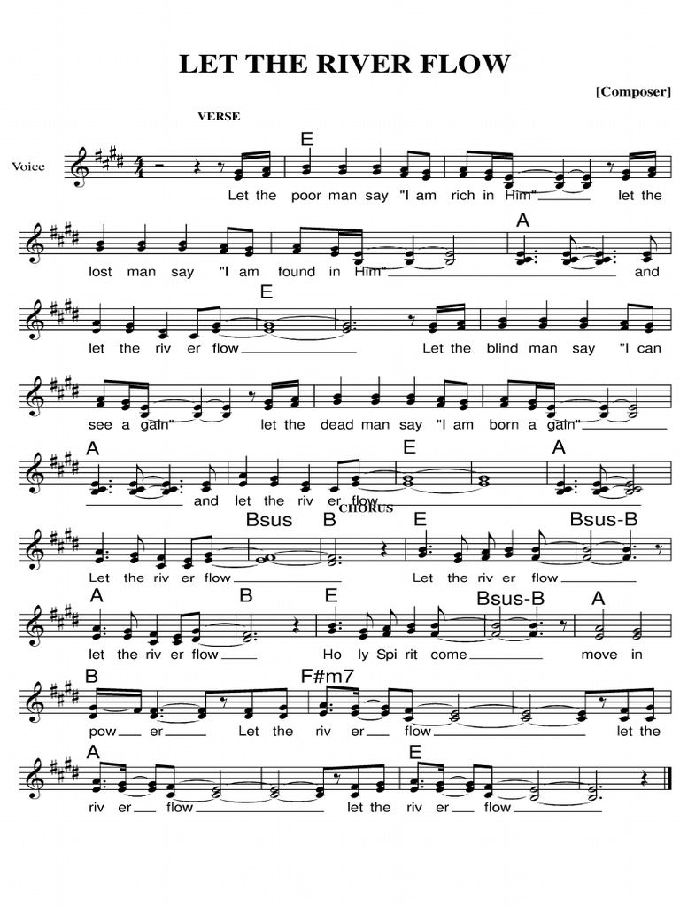 Let The River Flow | PDF