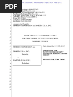 Sample - Motion For Protective Order | PDF | Deposition (Law) | Lawsuit