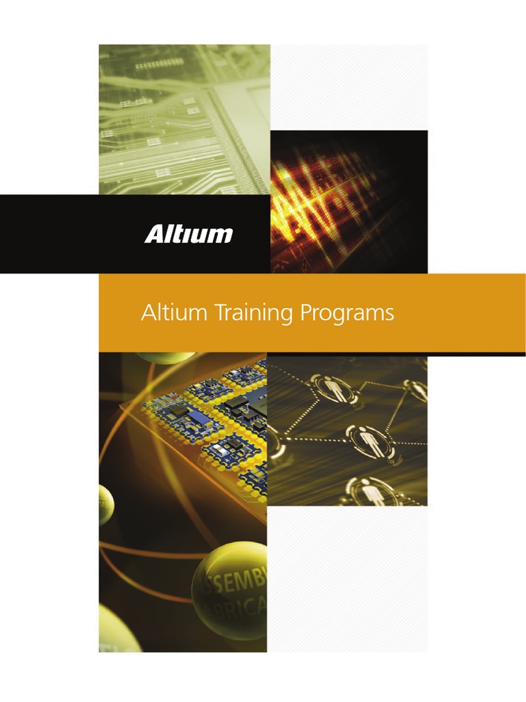 Altium Training Programs | PDF | Printed Circuit Board | Expert