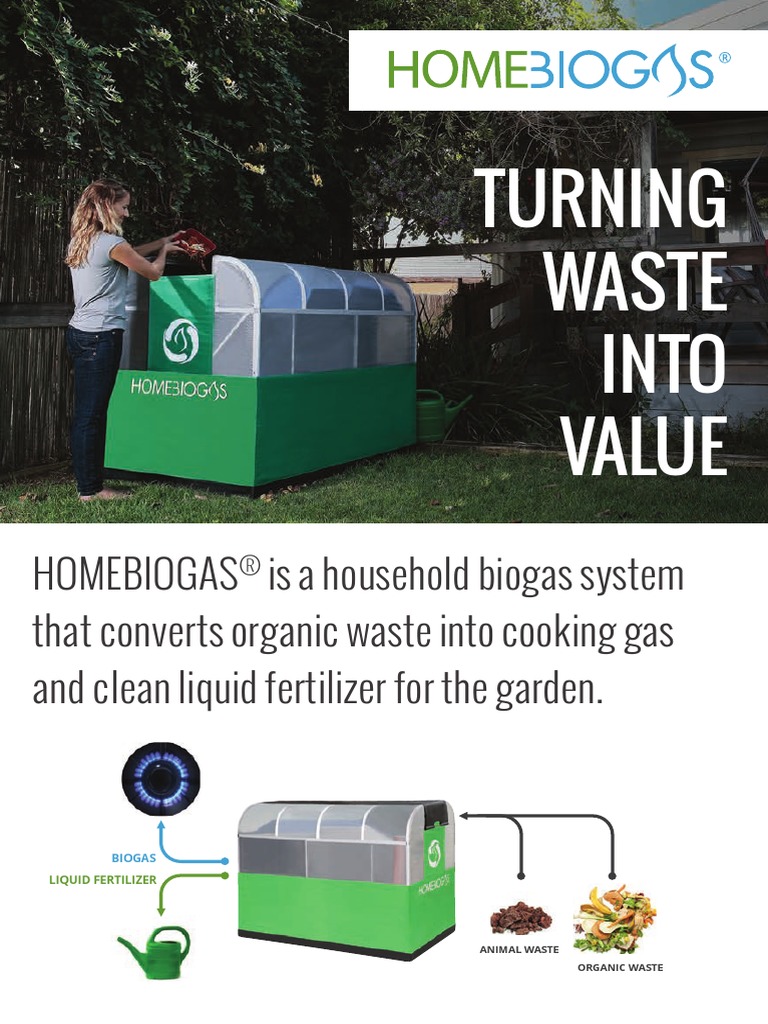 homebiogas_brochure_web.pdf | Biogas | Fertilizer | Free 30-day Trial ...