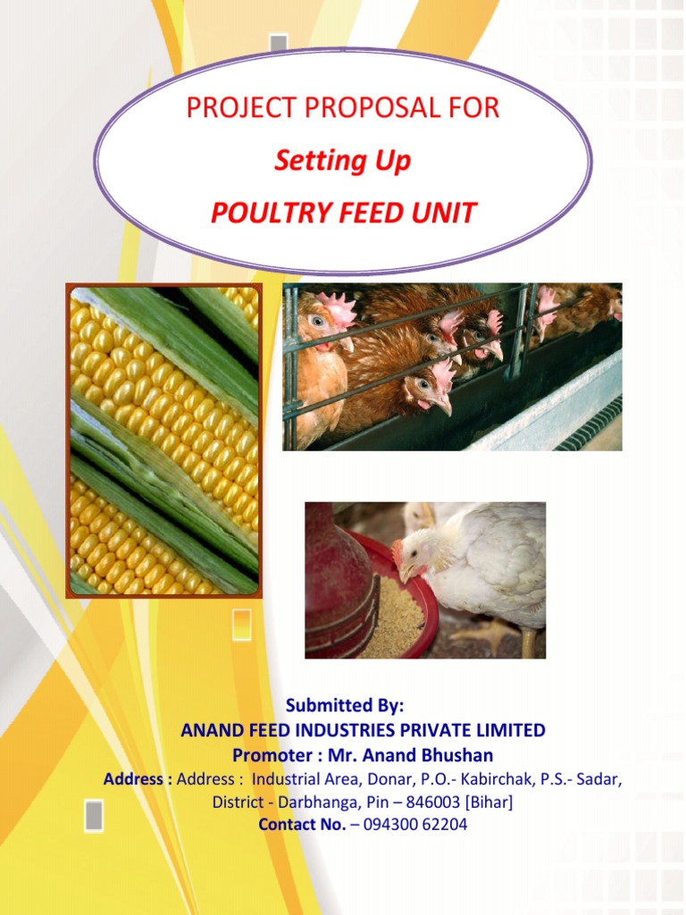 Project Proposal For Setting Up Poultry Feed Unit | PDF | Animal Feed ...